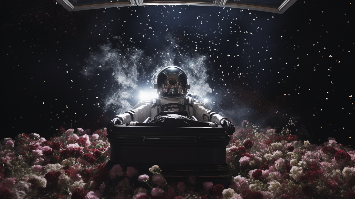 Rites funéraires dans l'espace • Memento Mori